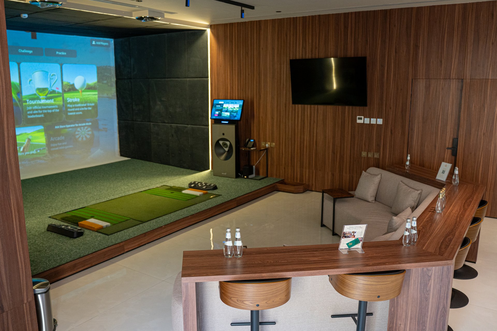 The Virtual Greens - Indoor Golf Simulator Lounge in Riyadh